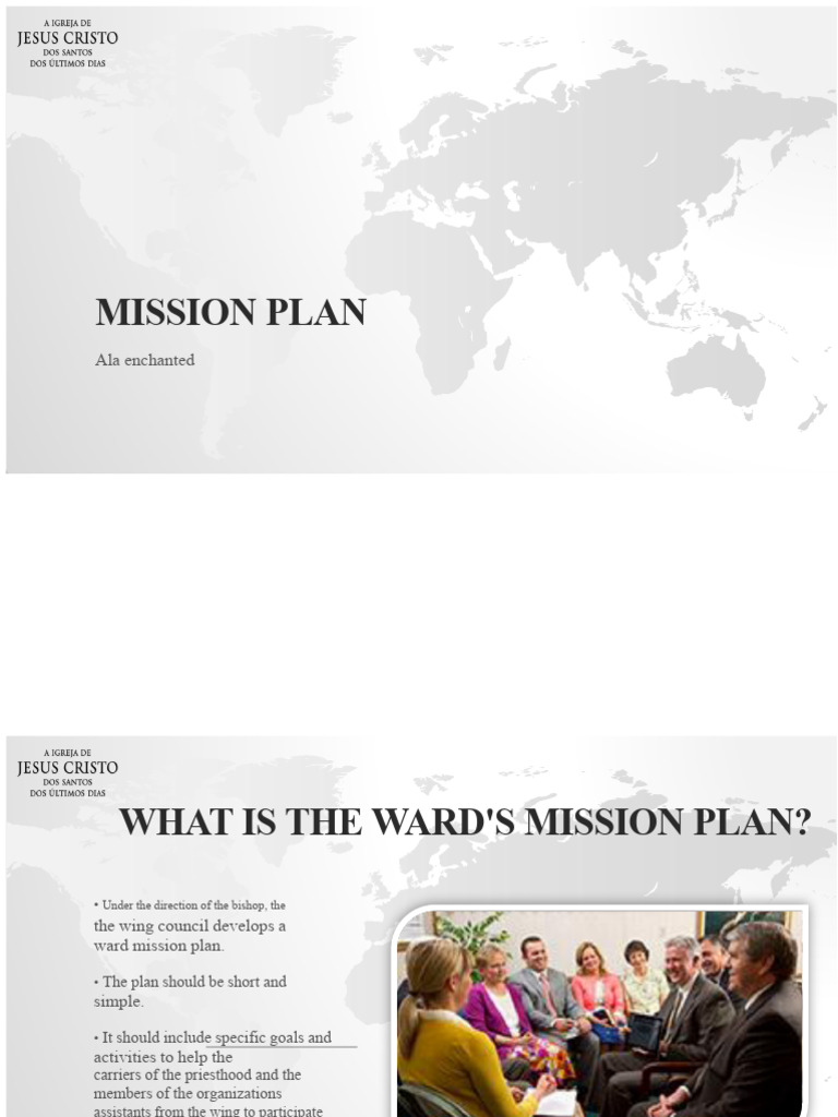 Mission Plan - Encantado Wing | PDF | Baptism | Abrahamic Religions