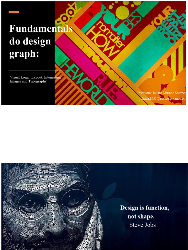 Design Fundamentals: Gestalt & Typography | PDF | Composition (Visual ...