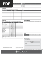 BTVI Medical Record Form | PDF | Medical Specialties | Clinical Medicine