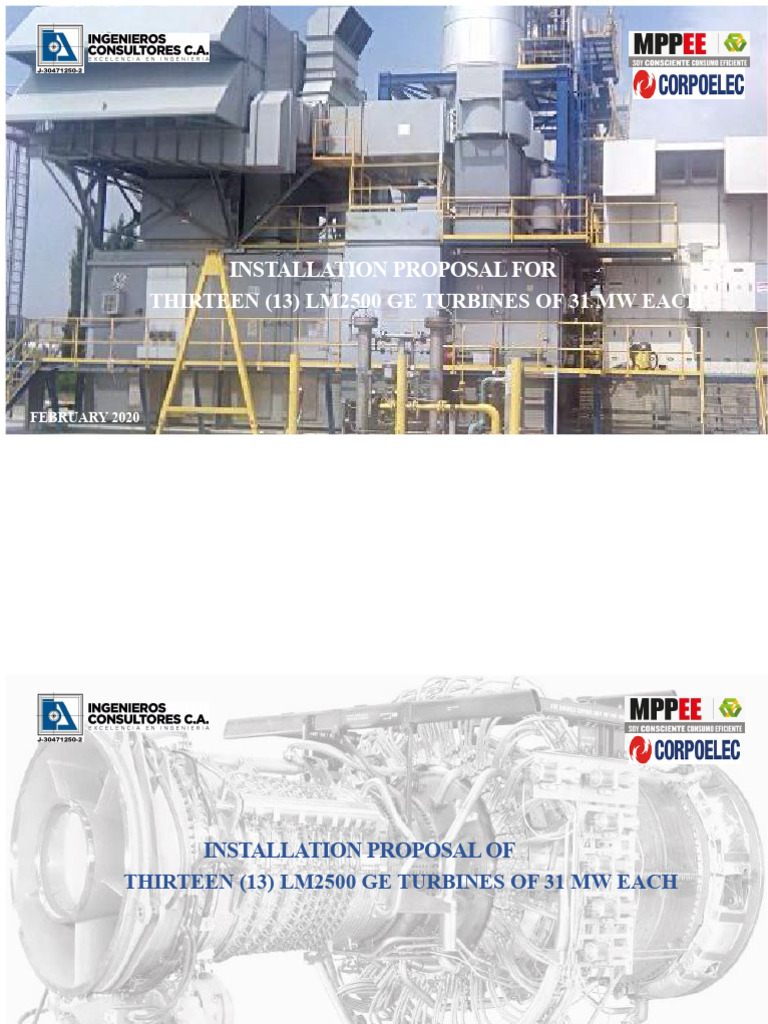 Installation LM2500 Gas Turbine | PDF | Logistics | Engineering