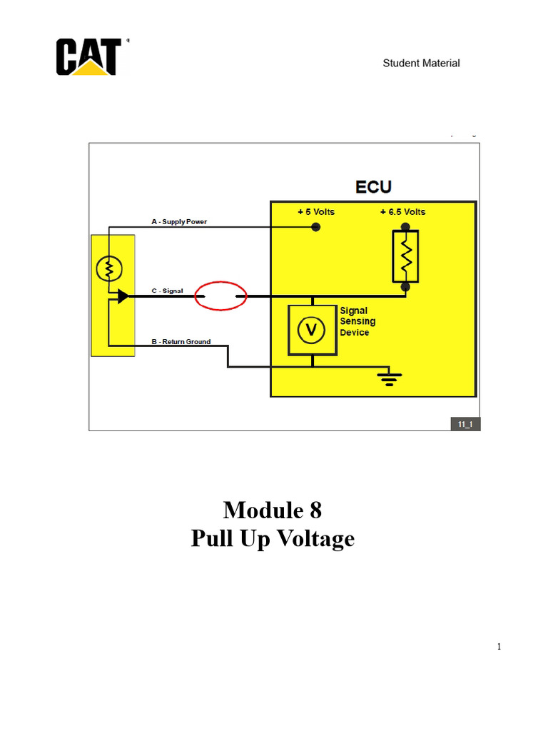 Understanding Pull-Up Voltage in ECUs | PDF | Voltage | Electrical Network