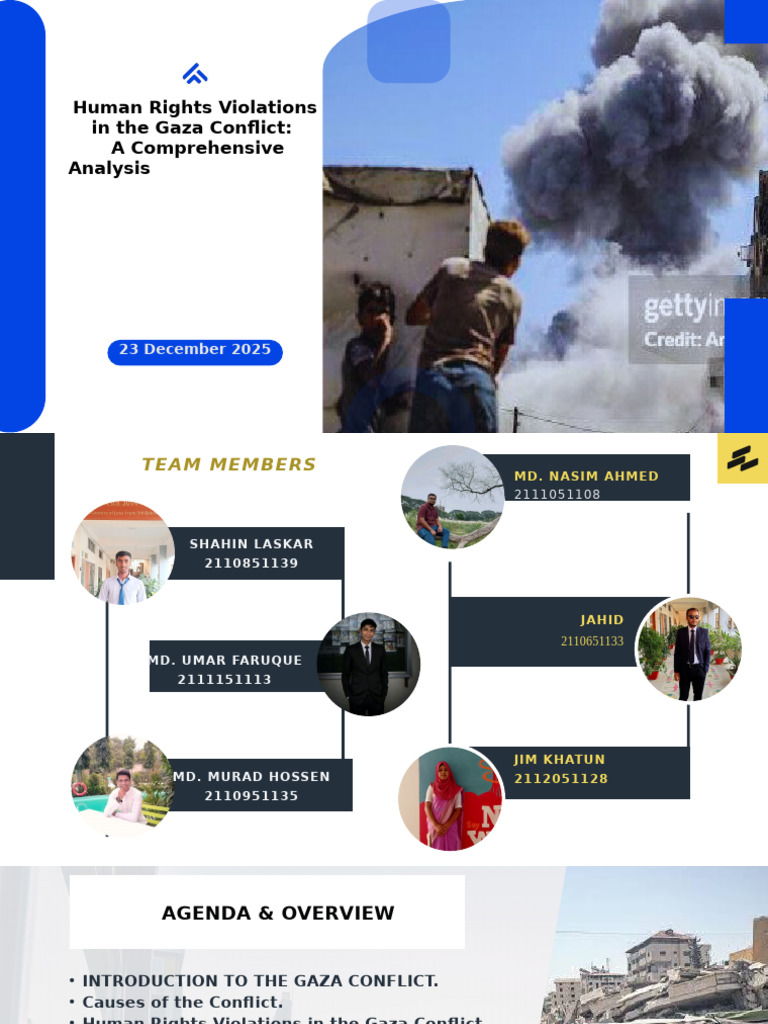 Gaza Conflict: Human Rights Violations Analysis | PDF | Gaza Strip | Israel