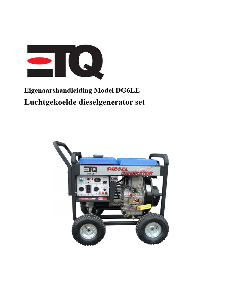 ETQ Diesel Generator | PDF