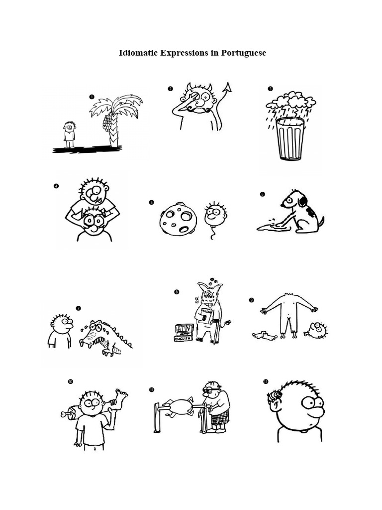 Idiomatic Expressions in Portuguese | PDF