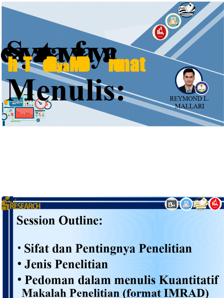 Penulisan Ilmiah - Format IMRAD | PDF