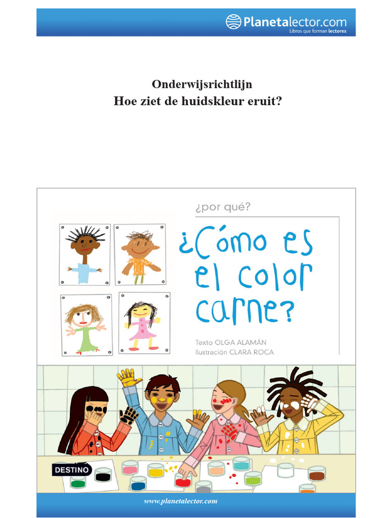 Huidkleur Didactische Gids | PDF