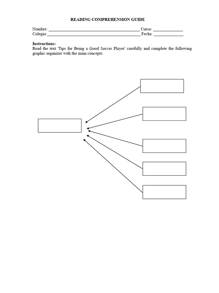 Soccer Reading Comprehension | PDF | Cognition
