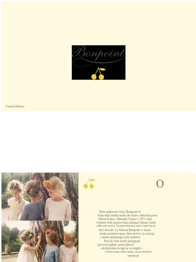 Bonpoint | PDF