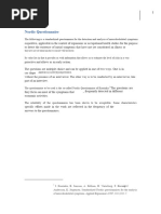 Standardized Nordic MSK Questionnaire | PDF | Musculoskeletal System