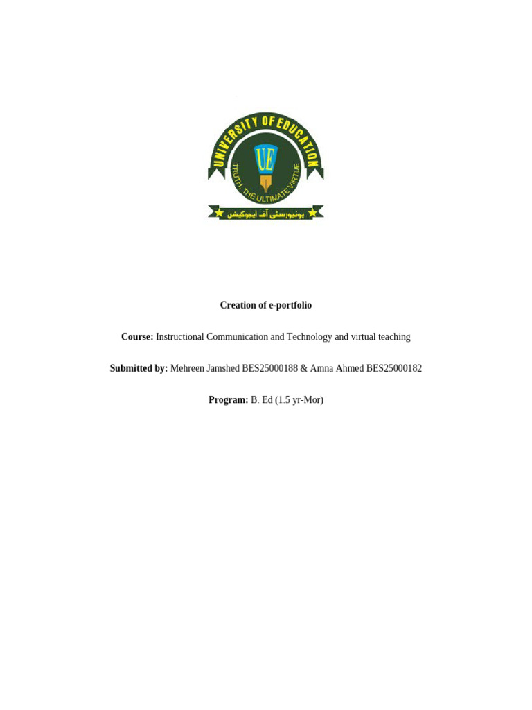 Essential Guide to E-Portfolios for Educators | PDF | Lesson Plan ...