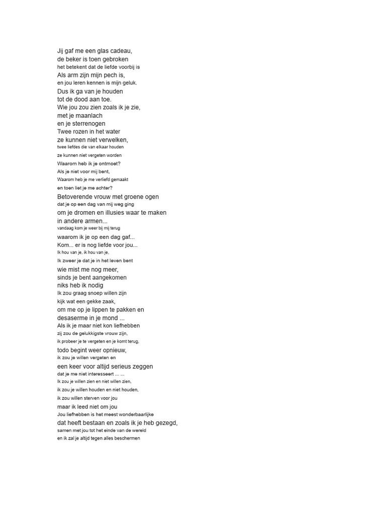Het Langste Gedicht Ter Wereld | PDF