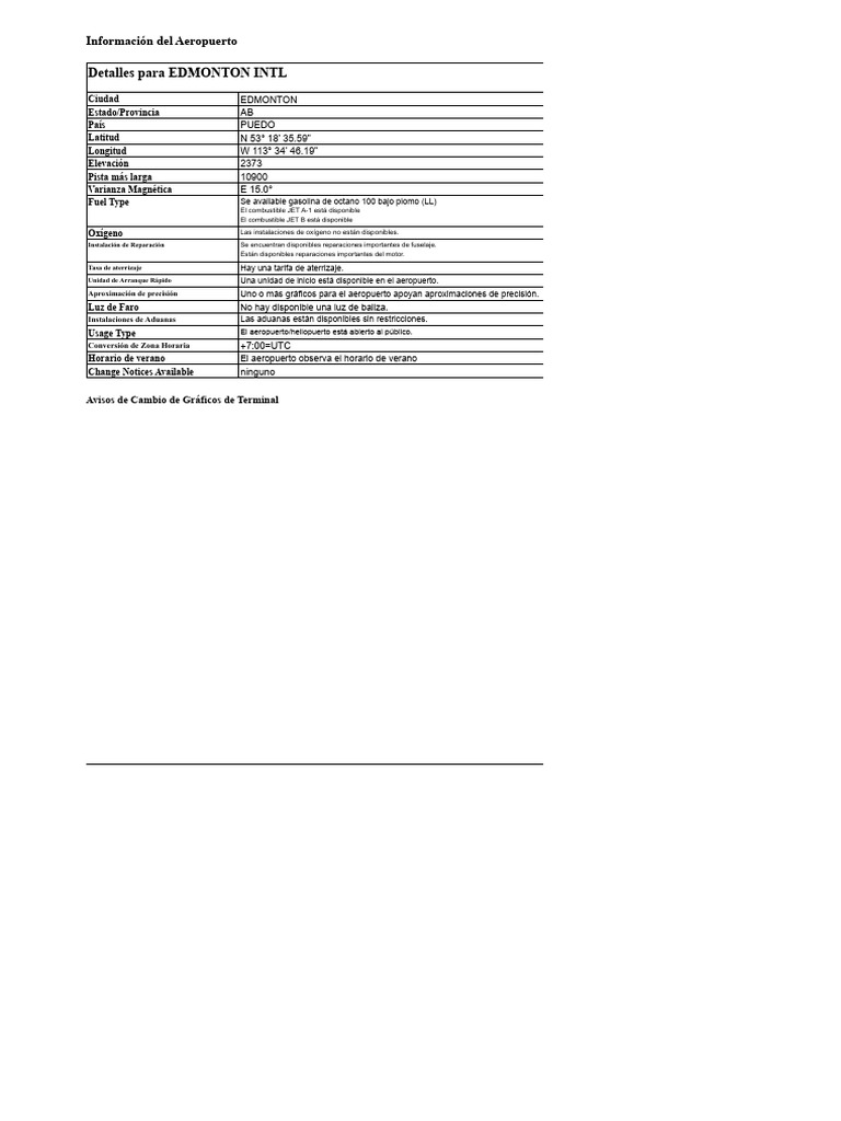 Cyeg (Edmonton Intl) - R (20ago15) PDF | PDF | Control de tráfico aéreo ...