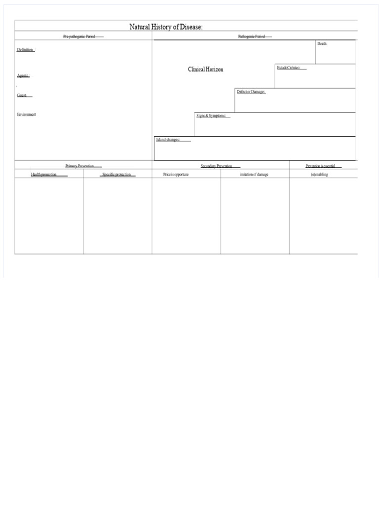 Understanding Disease Progression and Prevention | PDF