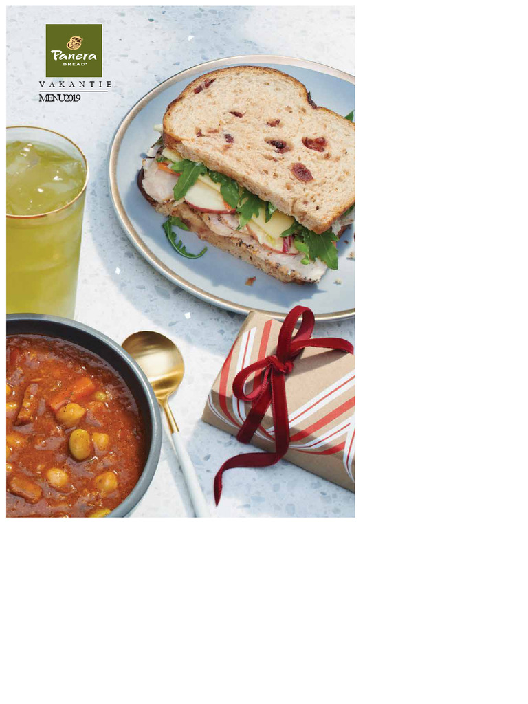 Panera Bread Feestmenu | PDF