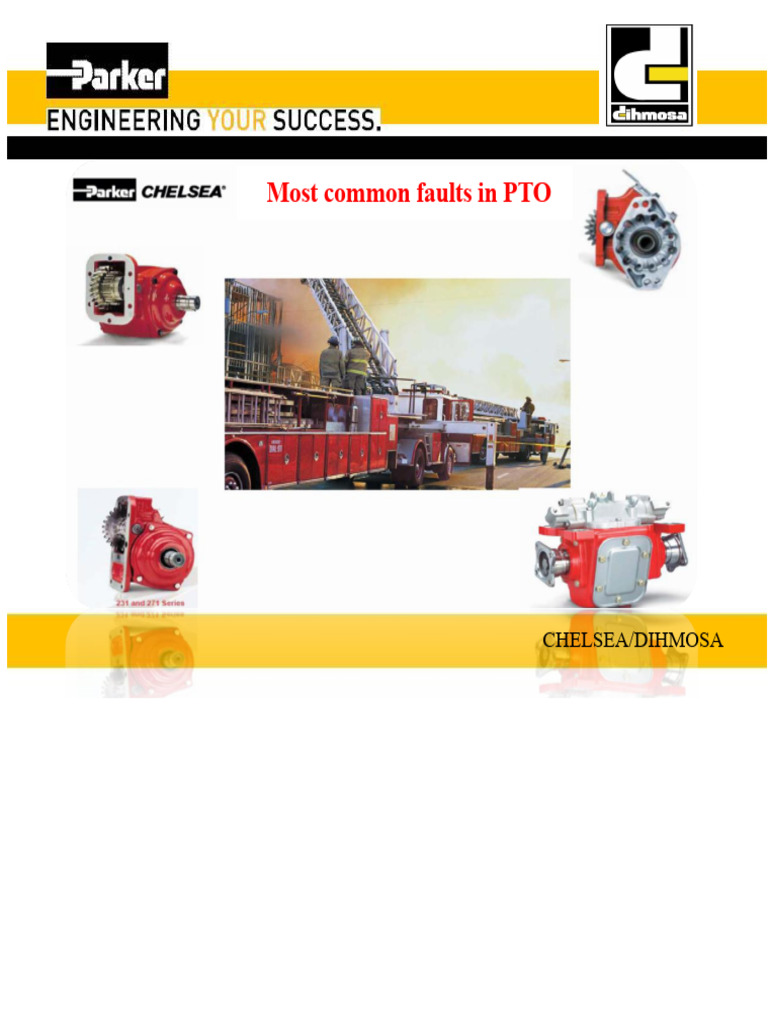 3.- Presentation of Failures in Power Take-Off | PDF | Gear ...