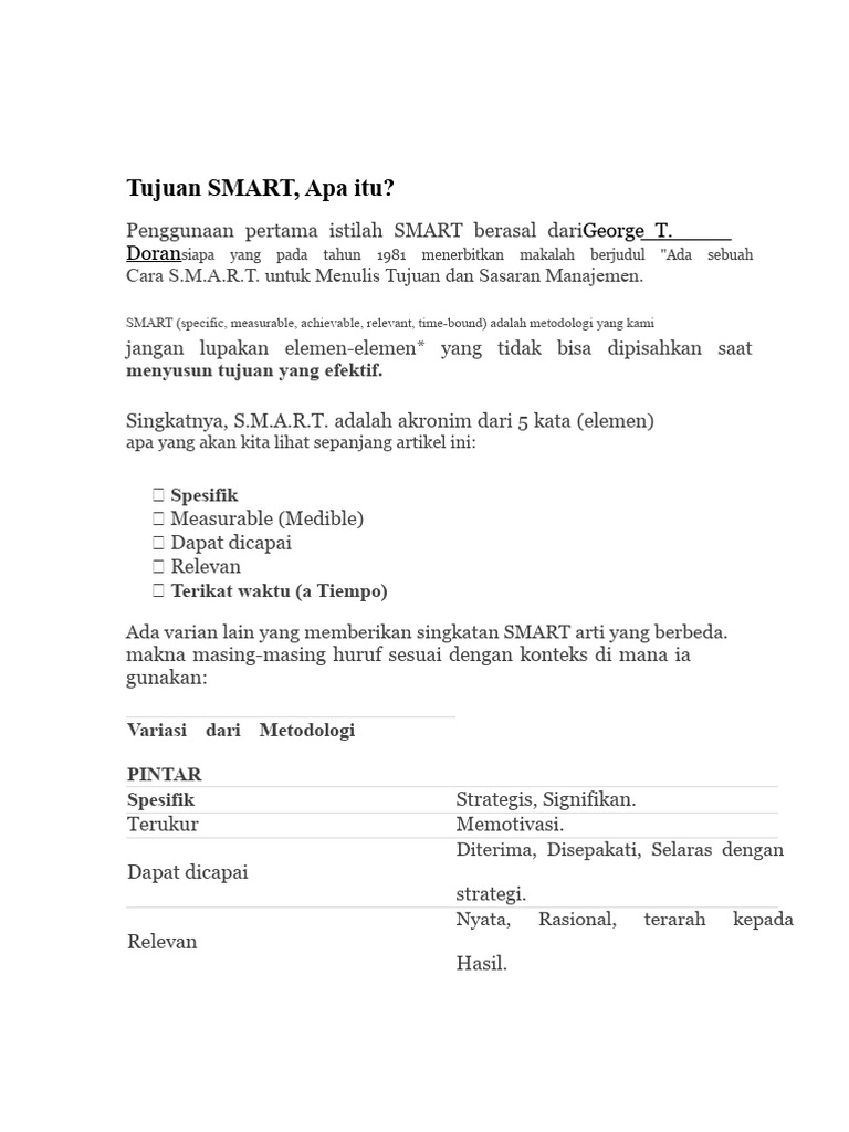 Tujuan SMART (2) (1) (1).docx | PDF