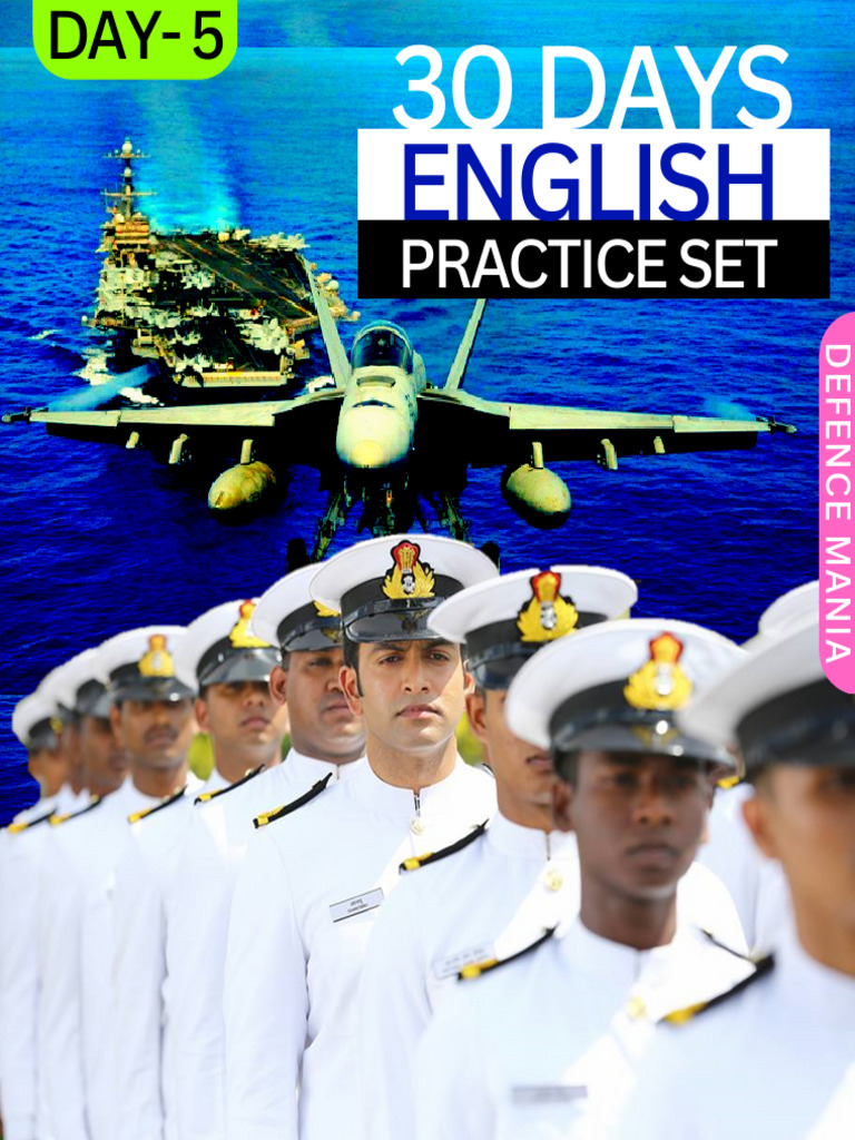 English Practice Sheet (5) | PDF