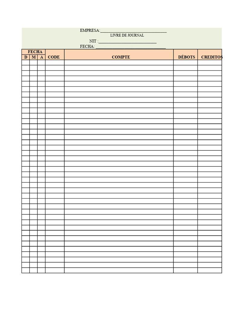 Modèles de documents comptables essentiels | PDF