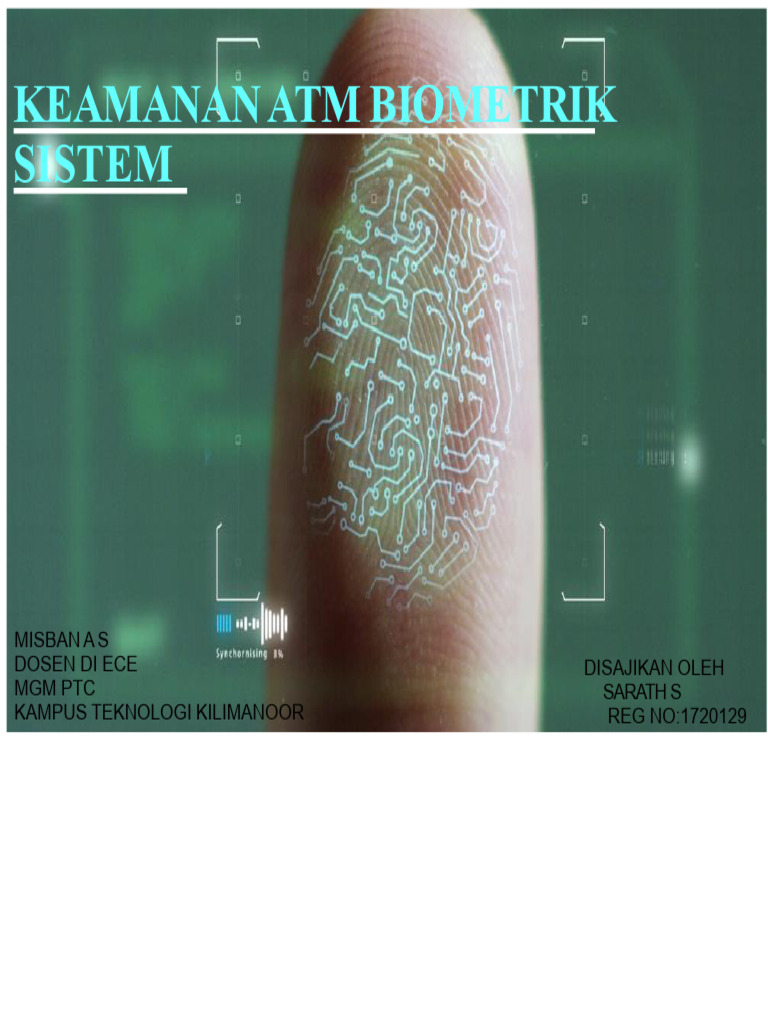 Atm Biometrik | PDF