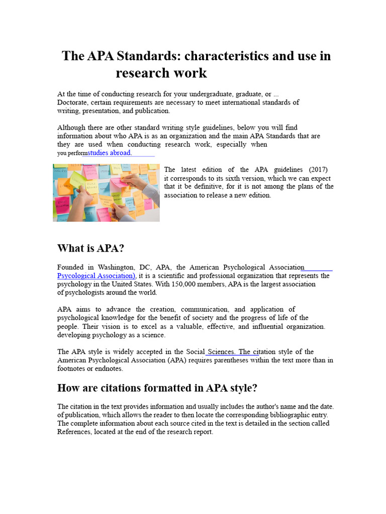 The APA Guidelines.docx | PDF | Bracket | American Psychological ...