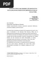 UNOCINI: Children's Needs Assessment Model | PDF | Child Neglect ...
