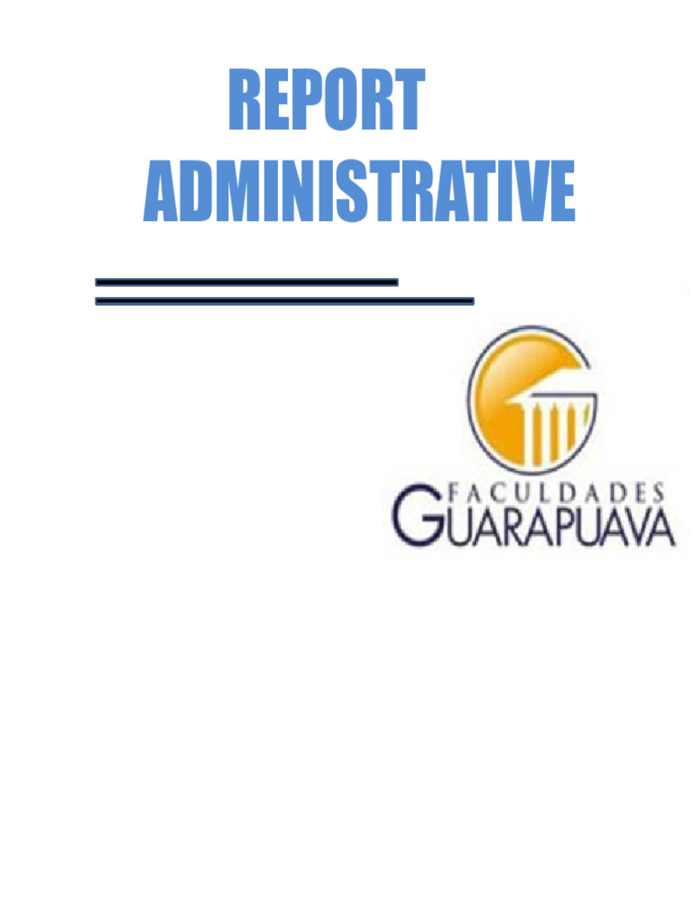 Administrative Report | PDF | Information | Decision Making