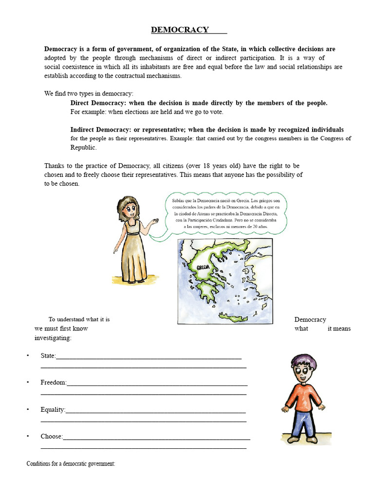 Sheet Democracy | PDF | Democracy | Political Ideologies
