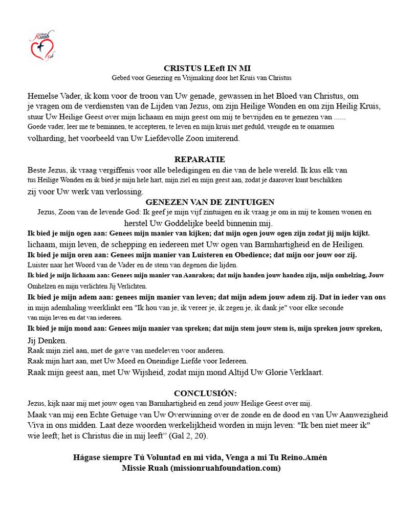 Cristus Leven in Mi PDF | PDF