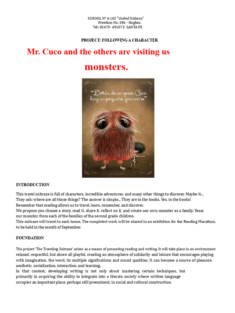 PROJECT Following A Character | PDF | Learning | Methodology