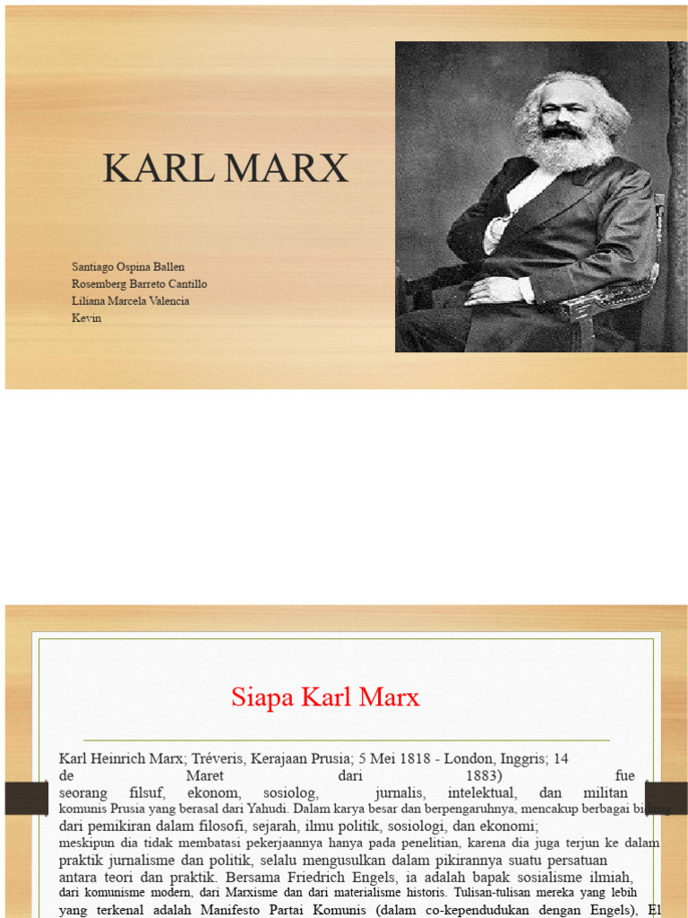 Pemikiran dan Warisan Karl Marx | PDF