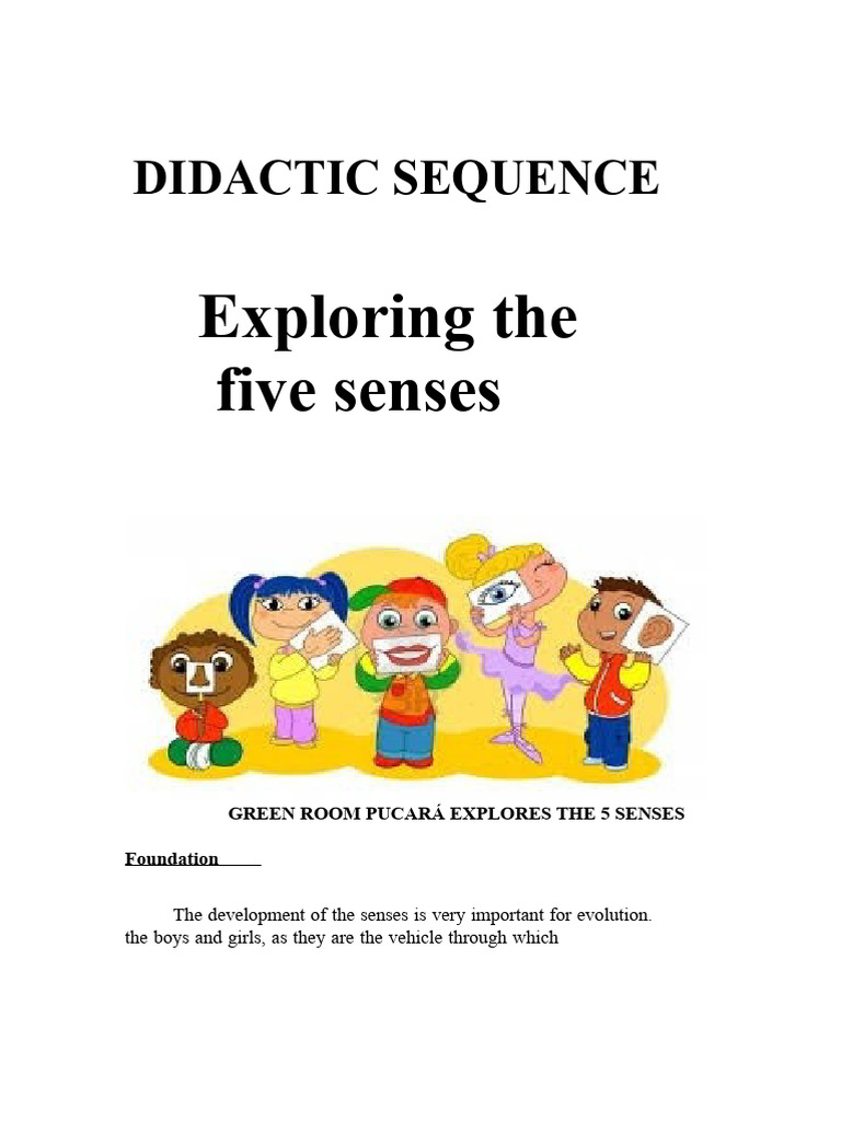 Exploring the Five Senses for Kids | PDF | Senses | Perception