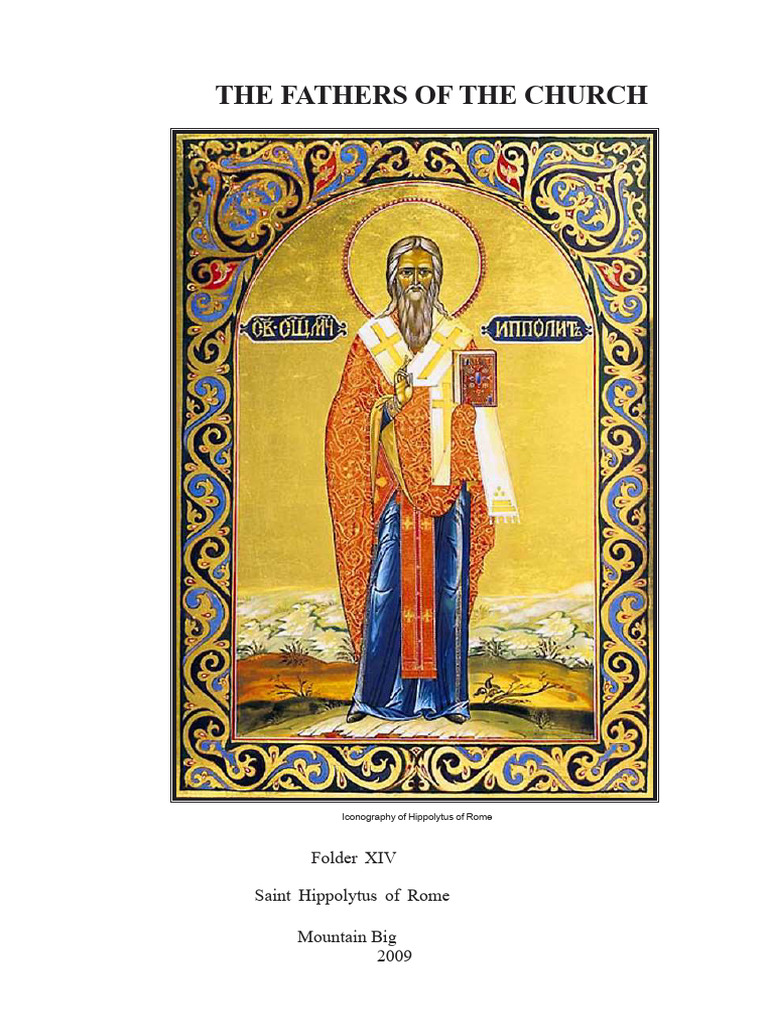 Hippolytus of Rome: Church Father Insights | PDF | Eucharist ...
