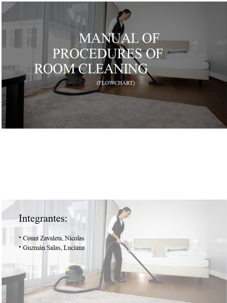 Room Cleaning Procedures | PDF