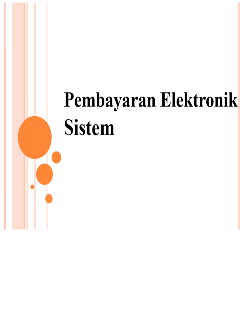 Sistem Pembayaran Elektronik Modern | PDF