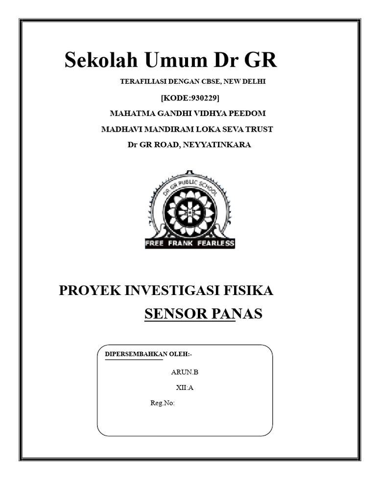 Proyek Sensor Panas untuk Deteksi Suhu | PDF