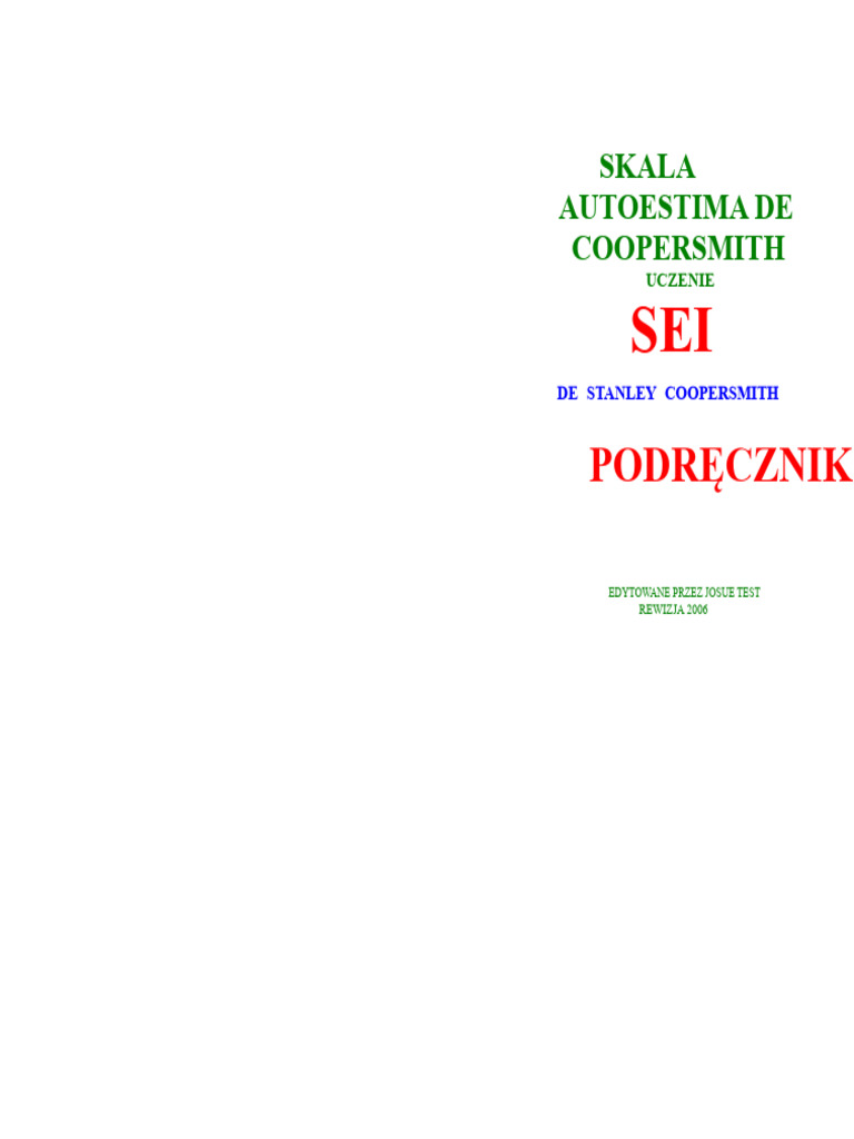 Dokumen - Tips - Ficha Tecnica Coopersmith Escolar | PDF