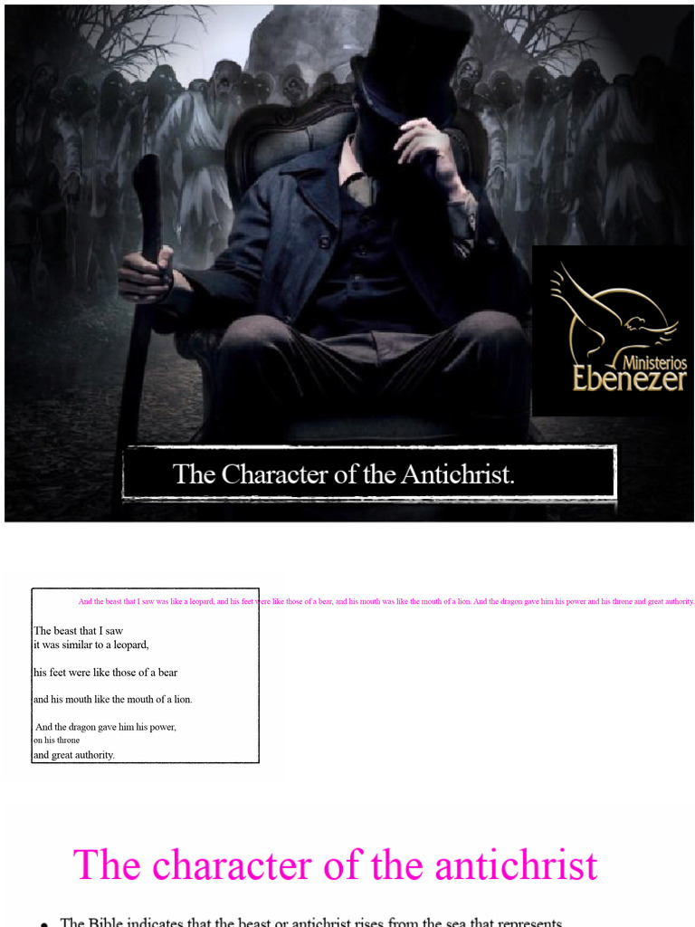 The Character of The Antichrist. | PDF | The Beast (Revelation ...