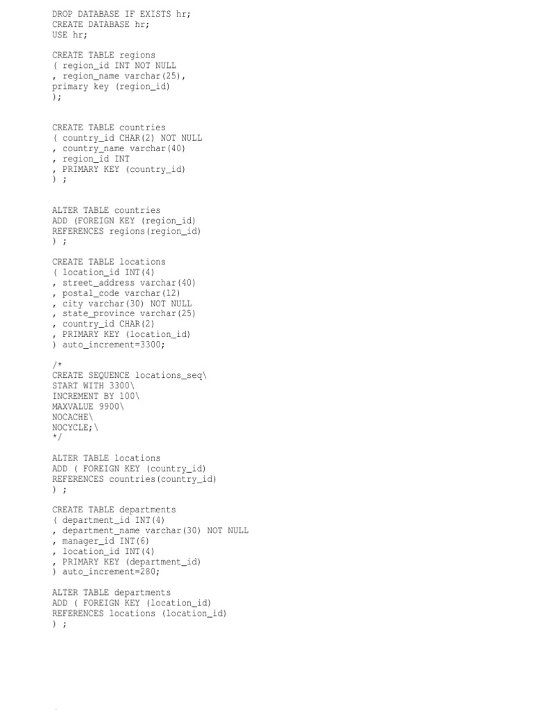 HR Schema | PDF | Information Retrieval | Scientific Modeling