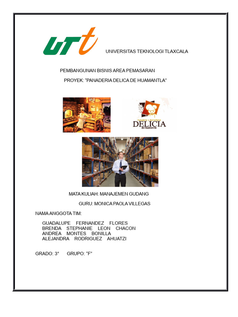 Rencana Bisnis Toko Roti Delicia Huamantla | PDF