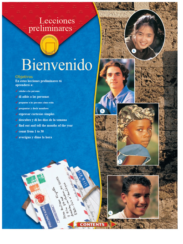 BON VOYAGE 1 - Lecciones Preliminares PDF | PDF