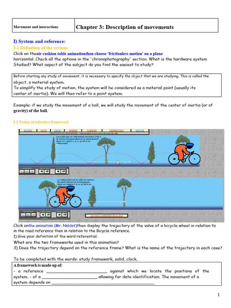 Understanding Motion and Reference Frames | PDF | Acceleration | Speed