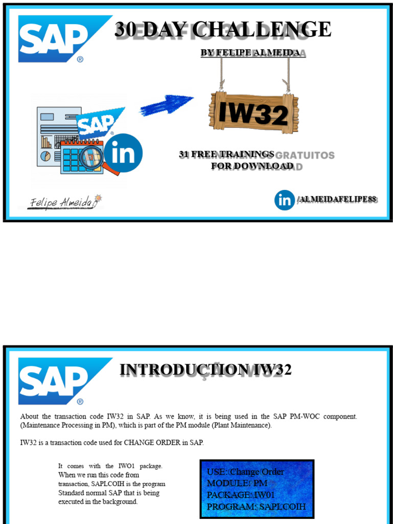 SAP - Iw32 | PDF | Software | Computing