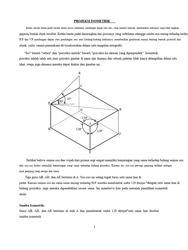 Gambar Isometrik | PDF