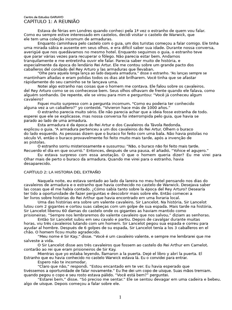 Um Ianque de Connecticut na Corte do Rei Arthur | PDF | Roupas | Lancelot