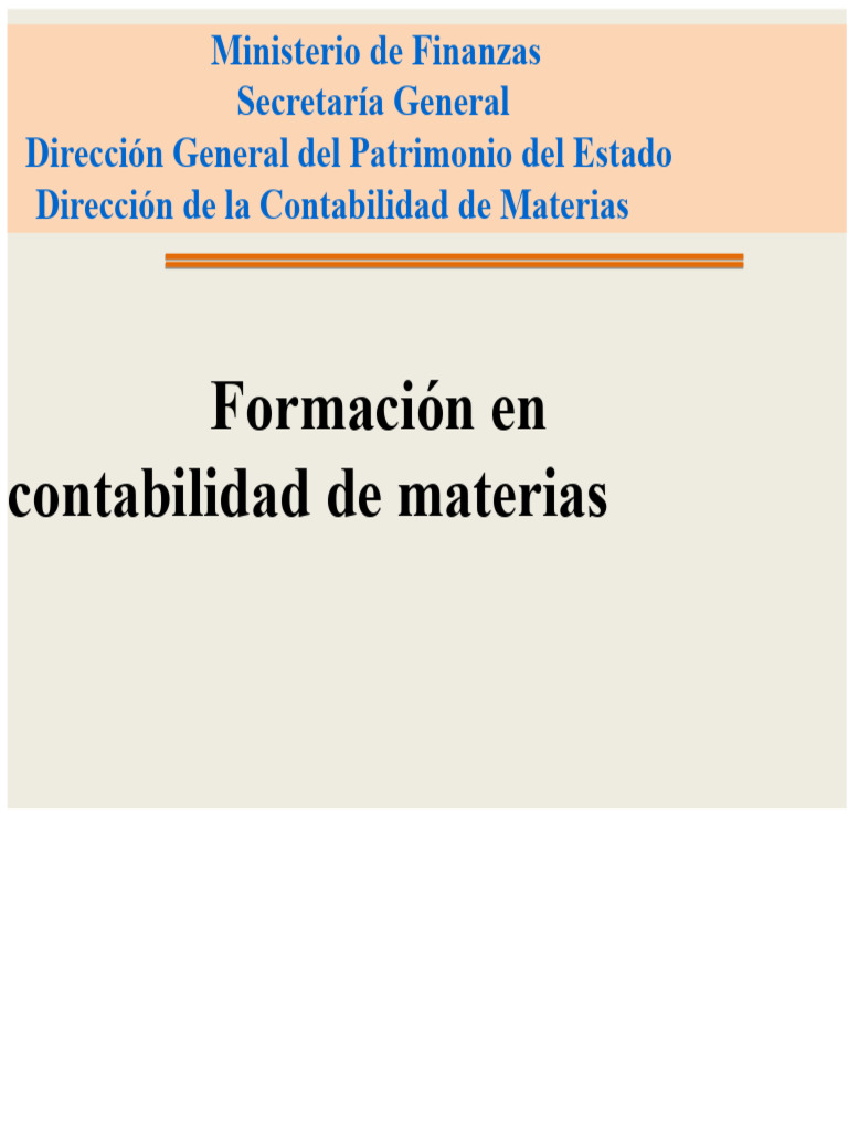 soporte de formación -en contabilidad de materiales- DRFM-2020-vf22-06 ...