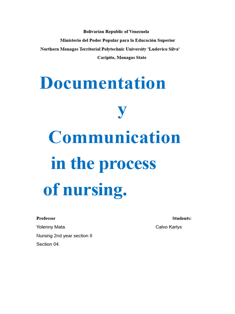 Effective Communication in Nursing | PDF | Communication | Nonverbal ...