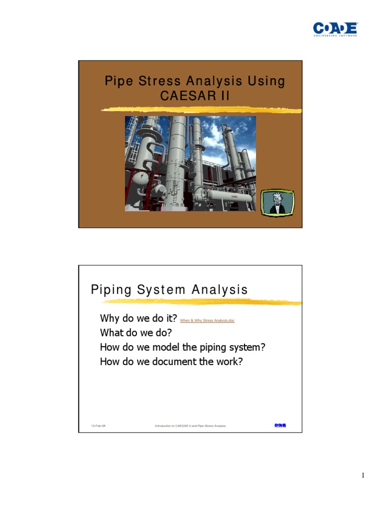 Piping Stress Analysis: A Comprehensive Introduction to Modeling Piping ...