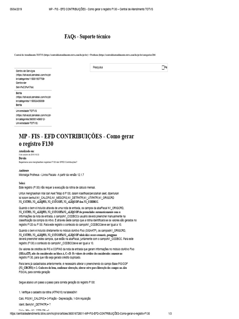 MP - FIS - EFD KONTRIBUSI - Cara menghasilkan registrasi F130 – Pusat ...