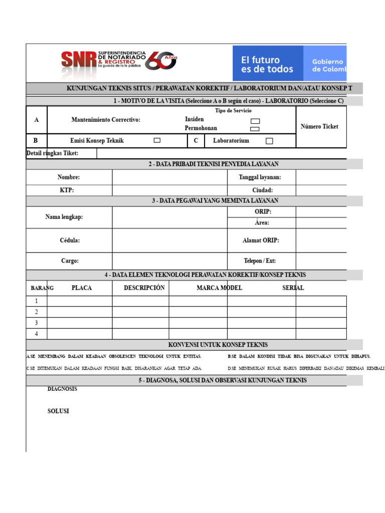 Acta Kunjungan | PDF