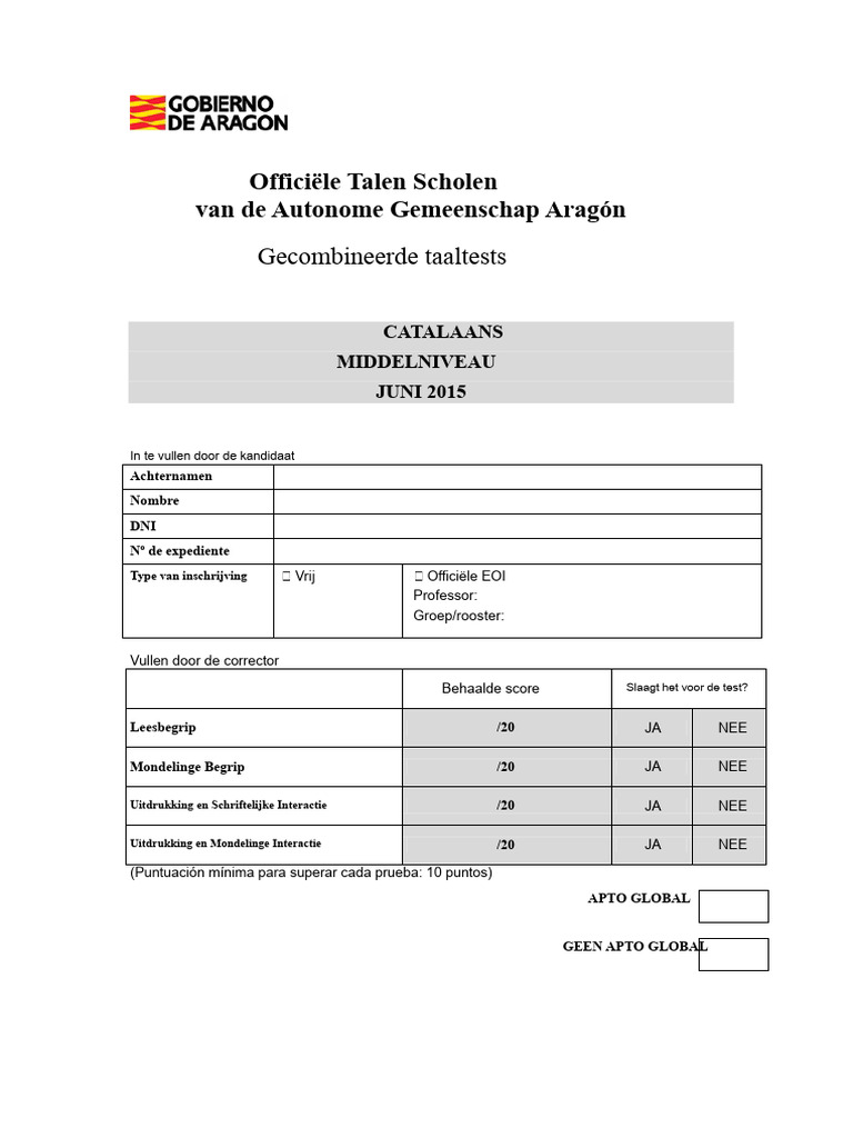 Catalan B1 PDF | PDF